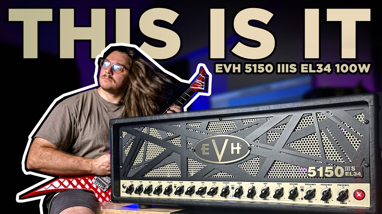 I AM COMPLETE 🔥 | EVH 5150 III Stealth EL34 100 - YouTube