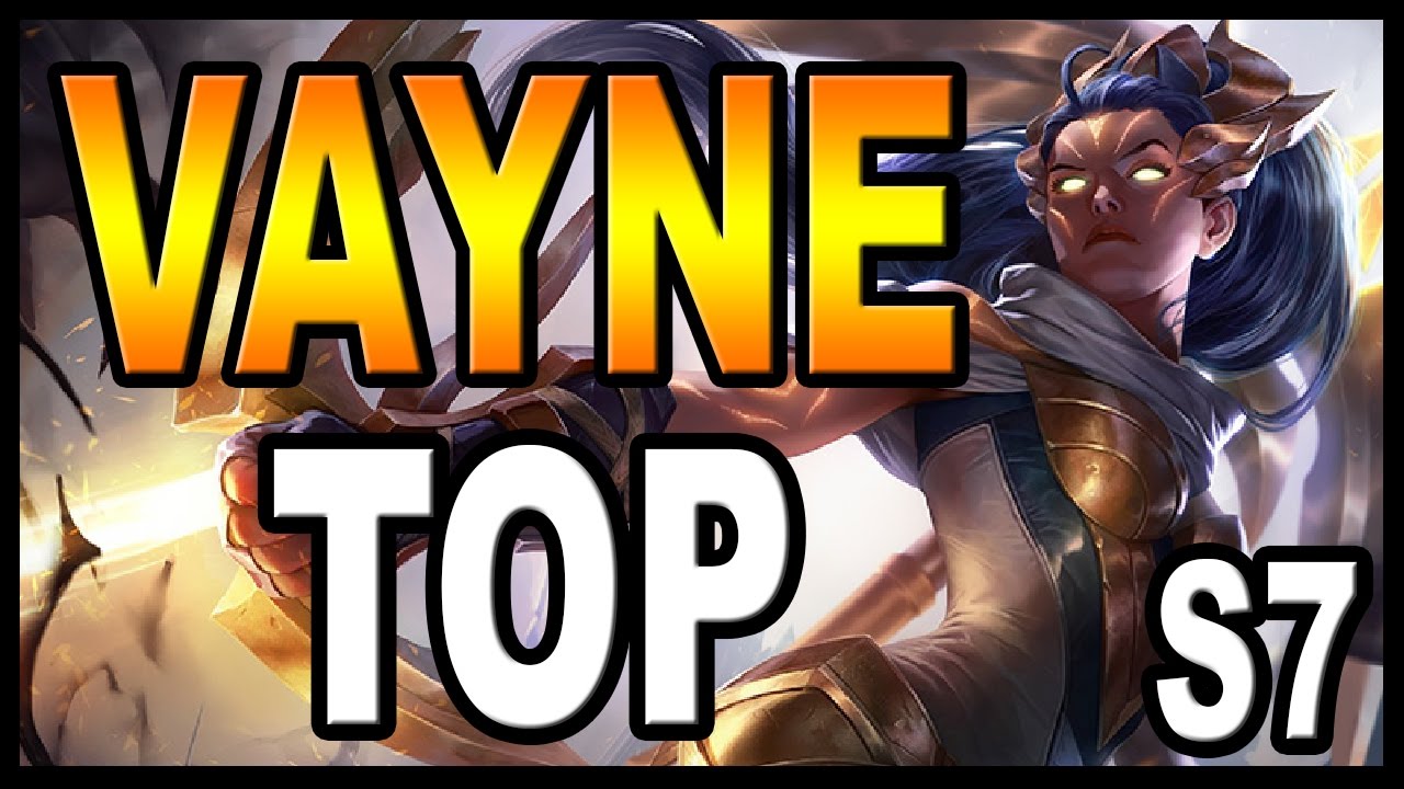 👍 VAYNE TOP S7 | (GUÍA) - Maestrias, Runas y Objetos (Build) | Vídeo ...