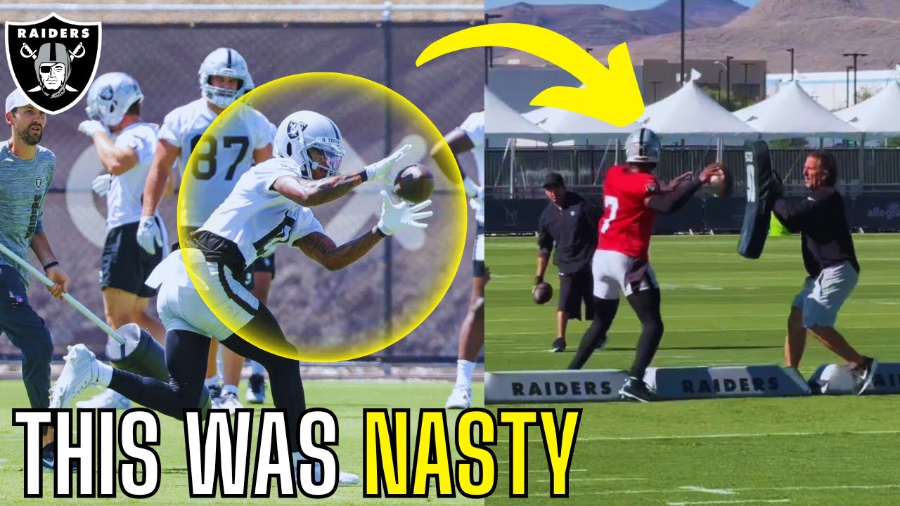 The Las Vegas Raiders DAY 1 Training Camp Was WILD... | Raiders News ...