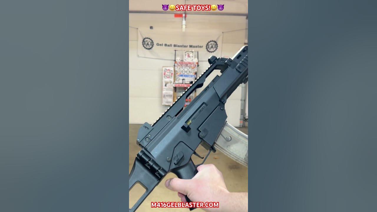 Quick Demo - Tian Gong TG G36 (TOY!) Gel Ball Blaster - GEN8.5 - Metal Gears - M416gelblaster ...