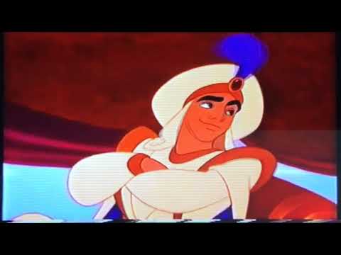 Aladdin Prince Ali English PAL 1992 with 1993 VHS Capture - YouTube