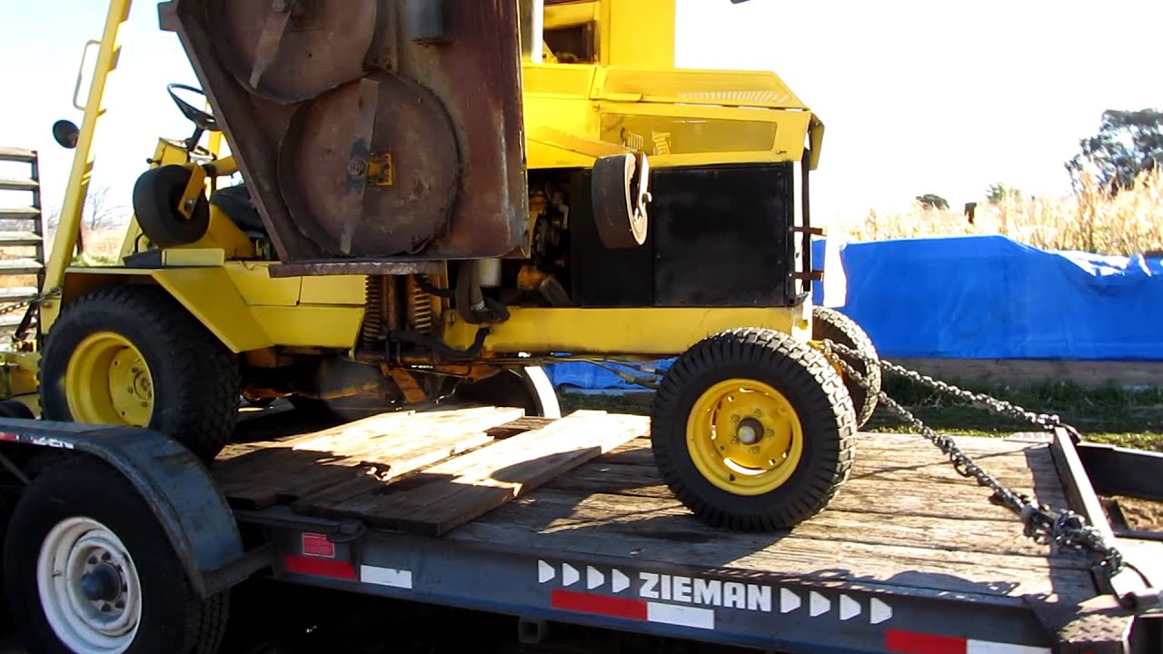 Howard Price Hydro Power 180 on my 18' Zieman Equipment Trailer - YouTube
