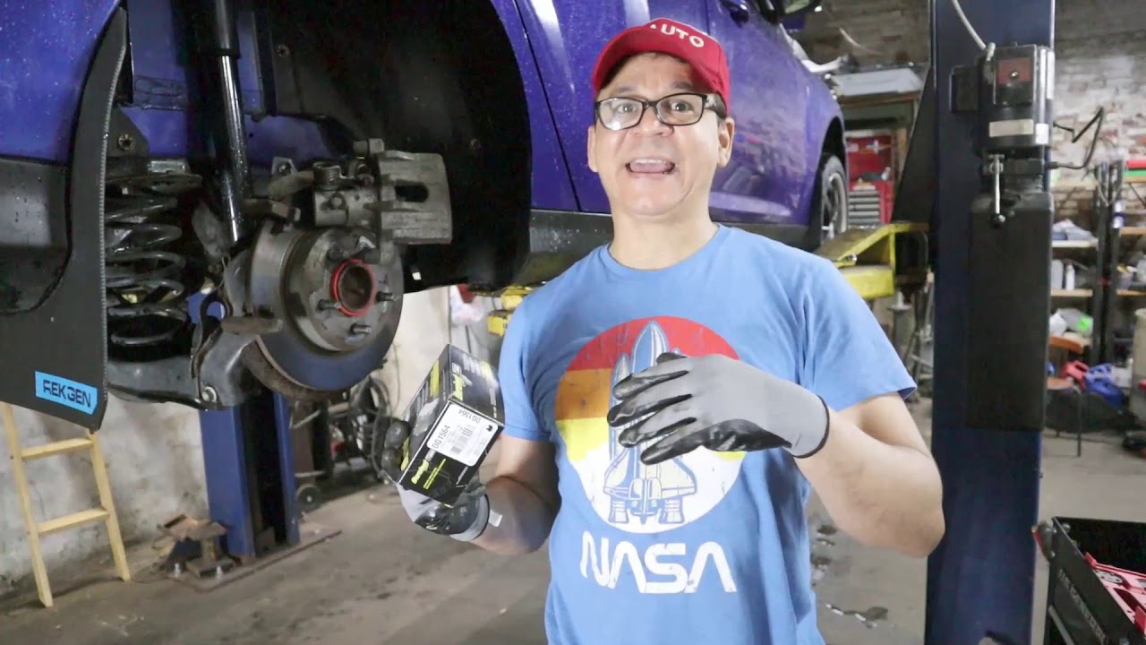 how to change rear brakes on a 2013 ford focus - YouTube