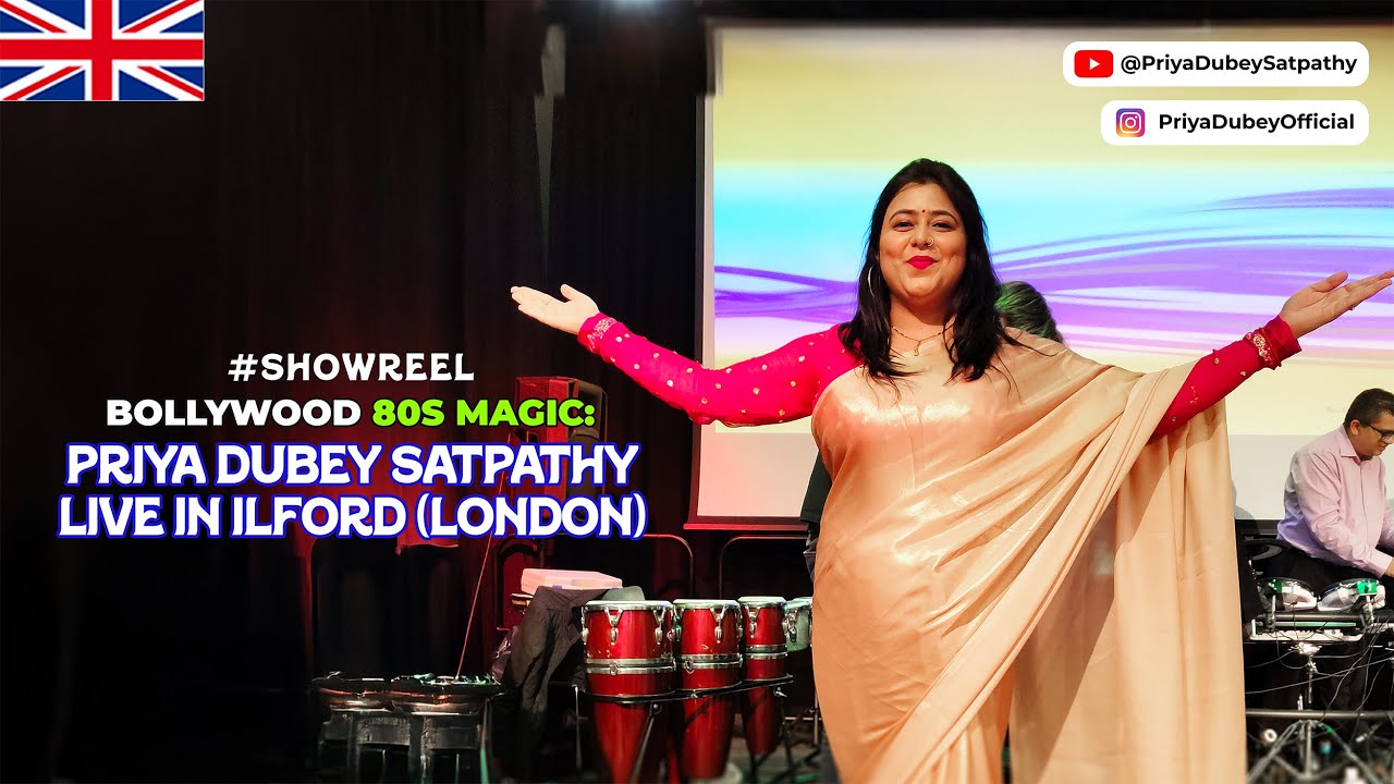 Bollywood 80s Magic: Priya Dubey Satpathy Live in Ilford (London) | 🎤 #Showreel - YouTube