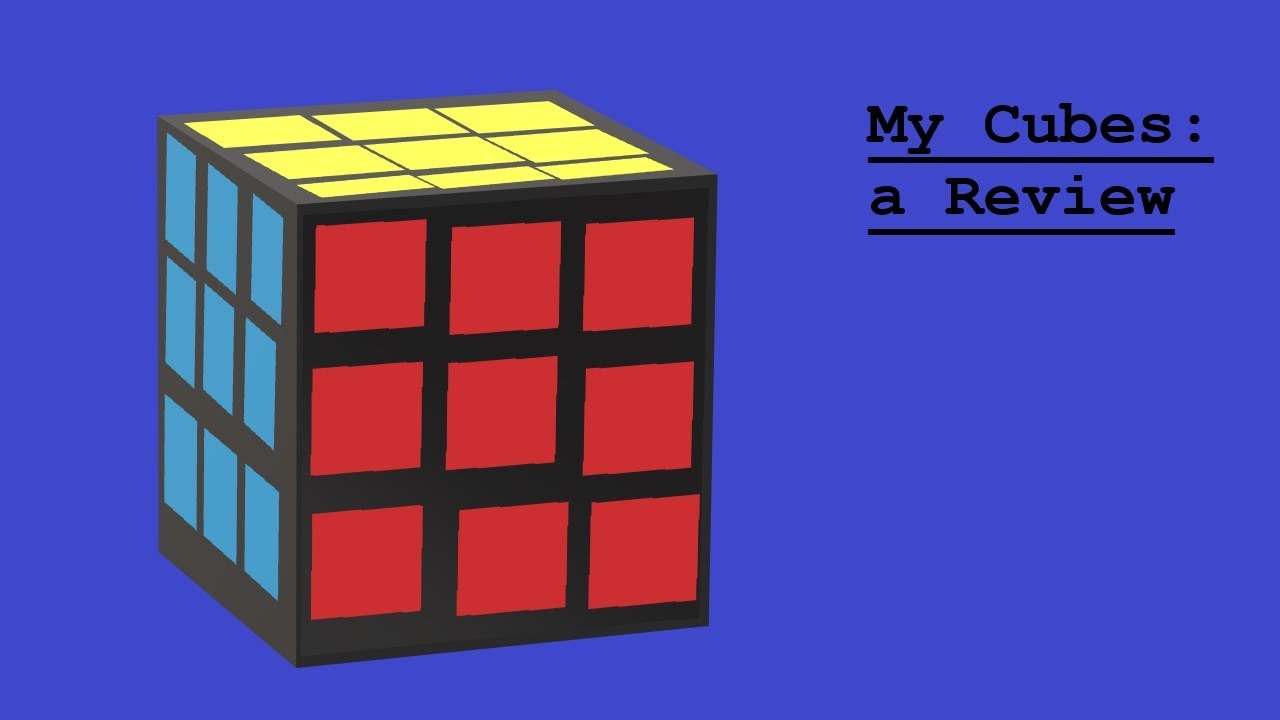 Rubik's Cube review: A Review of all my Puzzle and twisty cubes - YouTube