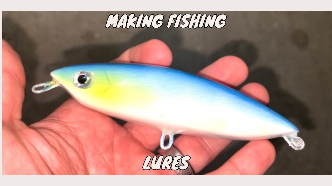 Making Fishing Lures - DIY Fishing Lures - YouTube