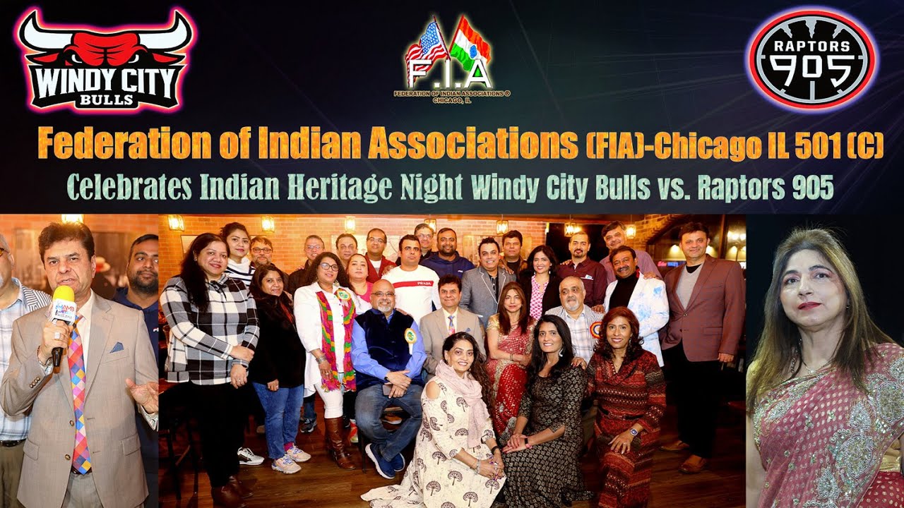 FIA-Chicago celebrates Indian heritage night. Sunil Shah & Vinita ...