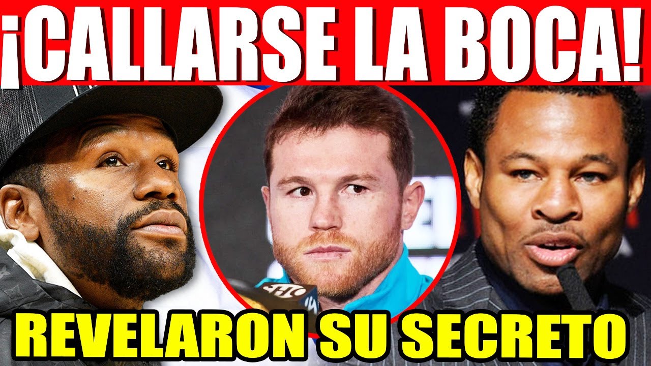 ¡CALLARSE LA BOCA! CANELO NO PUDO OCULTAR SU MIEDO CUANDO MAYWEATHER Y ...
