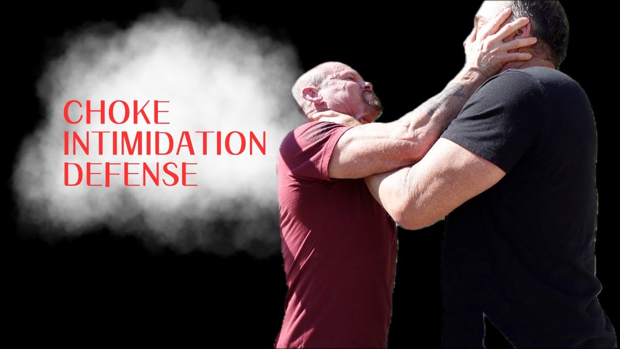 Front Choke Intimidation Self-Defense - YouTube