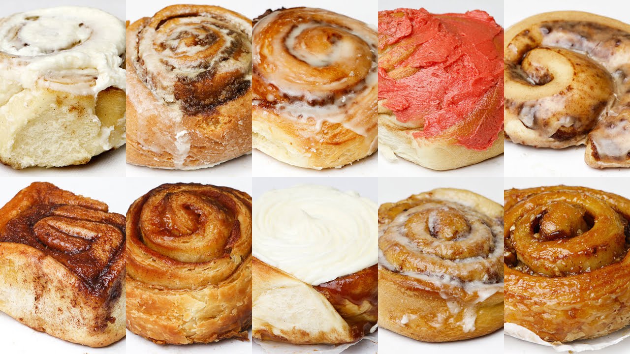 SLO County cinnamon roll taste test - YouTube