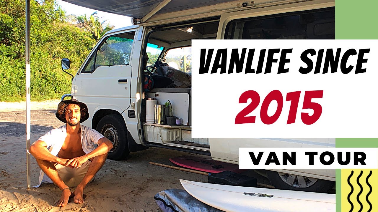 Van life since 2015 (across different countries) 1989 Toyota Hiace Pop ...