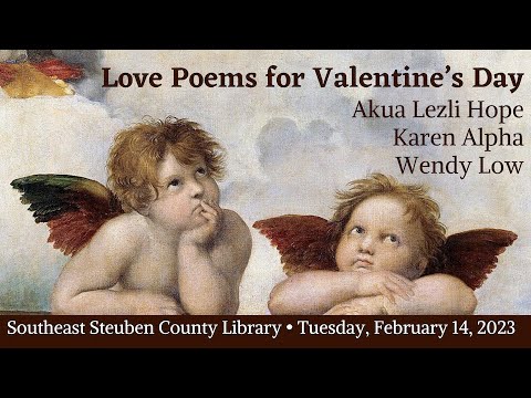 Love Poems for Valentine’s Day: Zoom Poetry Reading - YouTube