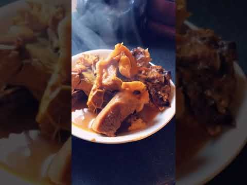 BNB’s bush meat pepper soup - YouTube