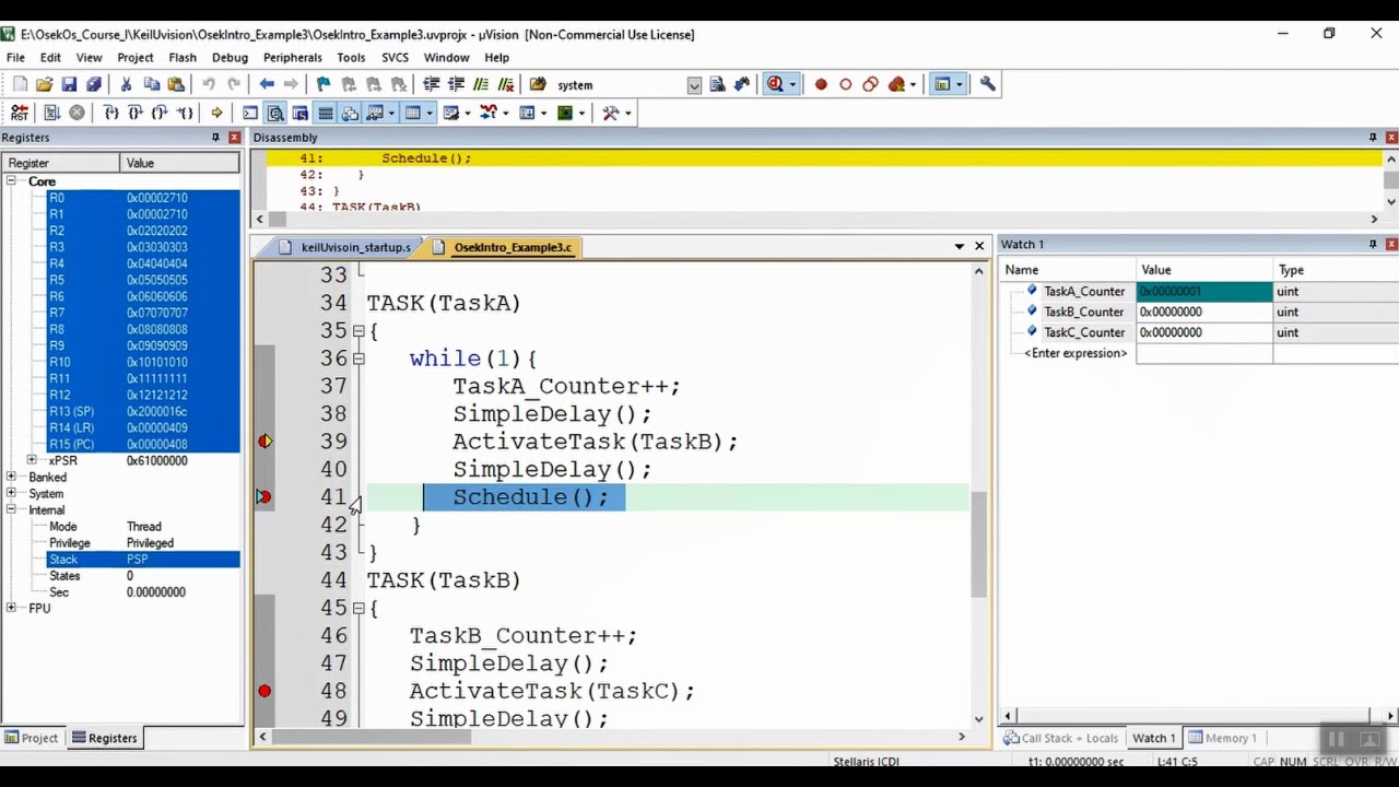 Session3.3 Task Management Ex3 Code Debug - YouTube