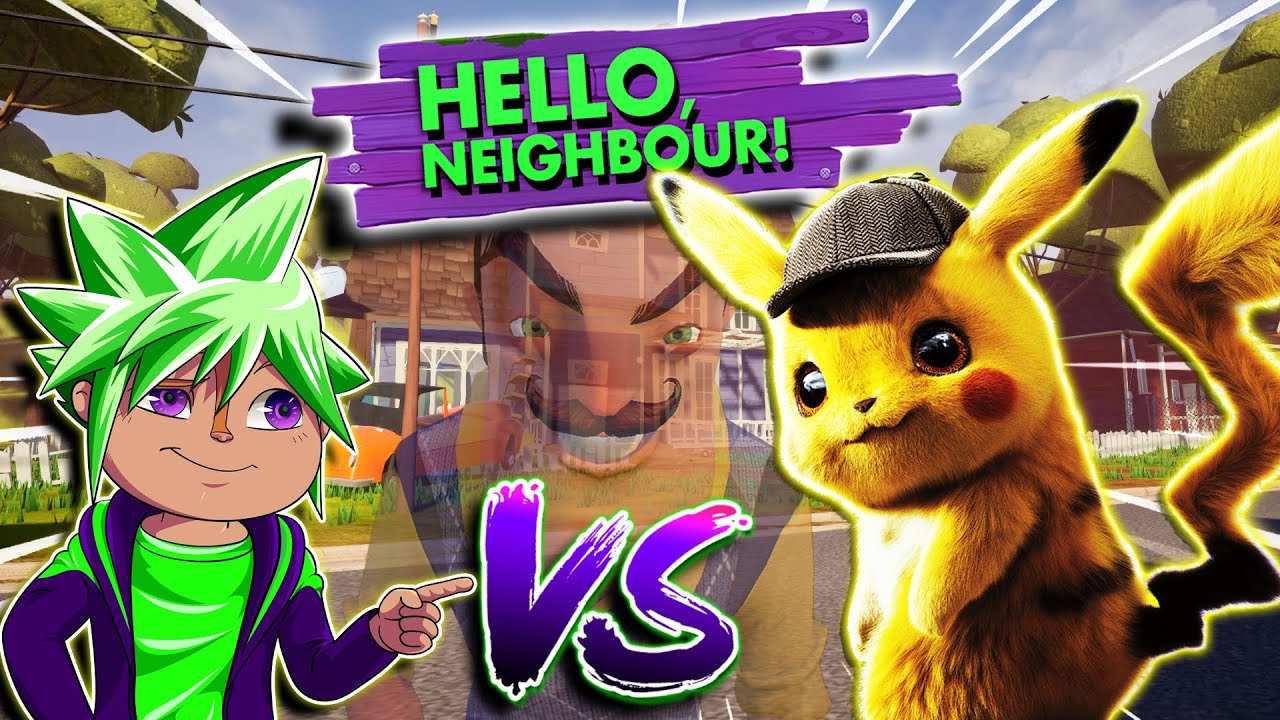 CHIPMUNK vs PIKACHU | Hello Neighbor Mod - YouTube