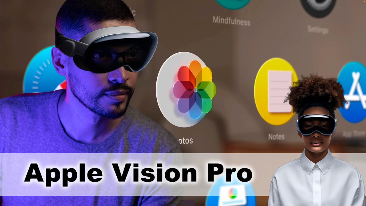 Apple Vision Pro - Realidade Virtual Aumentada da Apple - YouTube