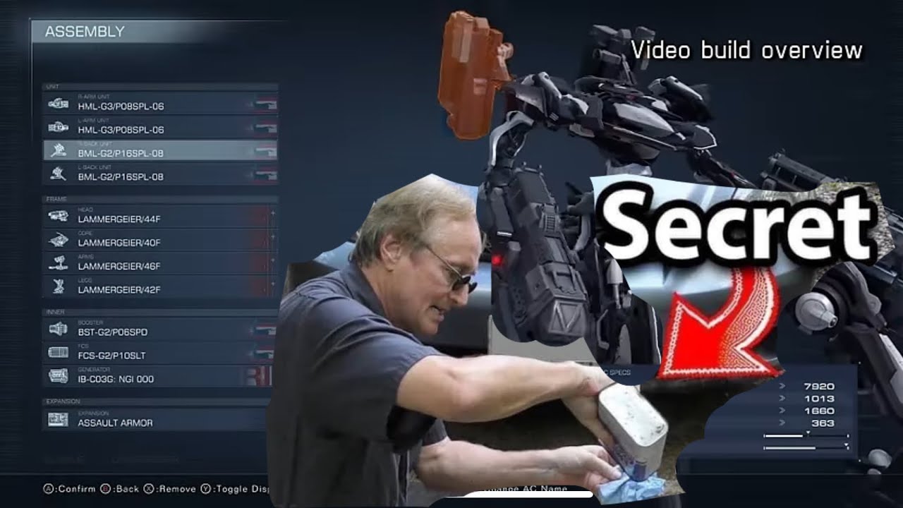 ARMORED CORE 6 Funny Build? - YouTube