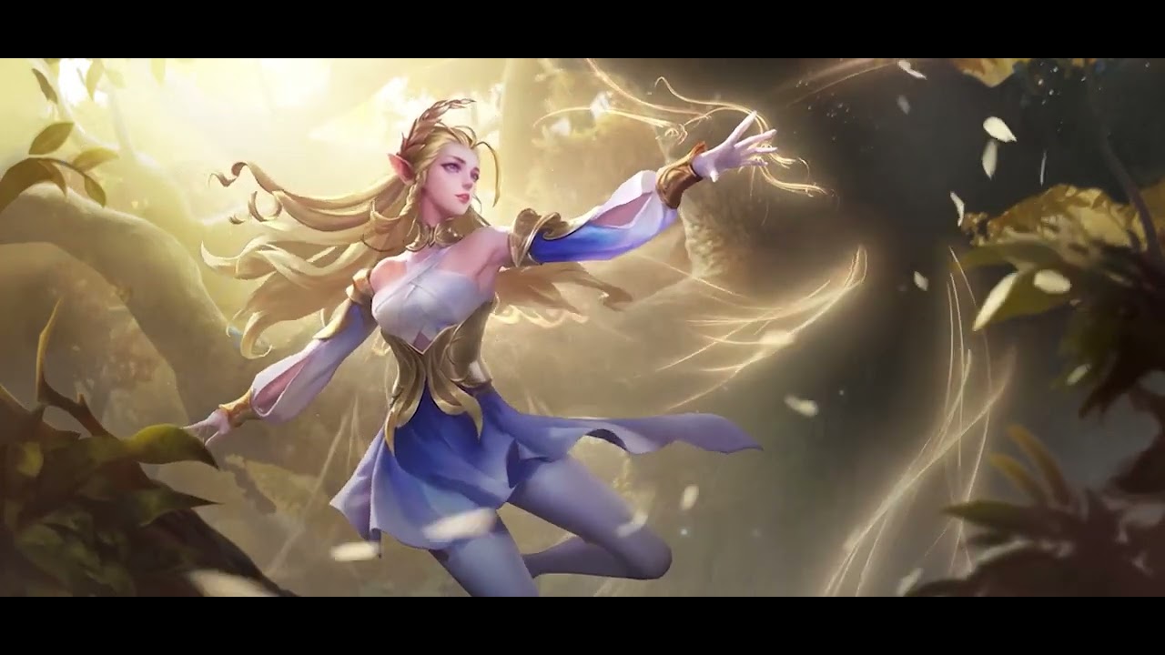AiLin Lobby Music | 精靈之舞 艾琳 大廳音樂 | 傳說對決 Arena Of Valor - YouTube