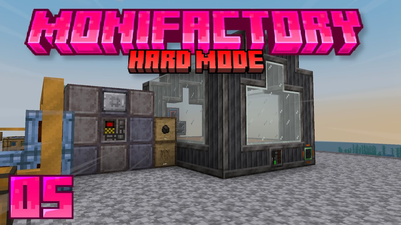 Renewable MV Power With Benzene! | Minecraft Monifactory Hard Mode - Ep 5 - YouTube