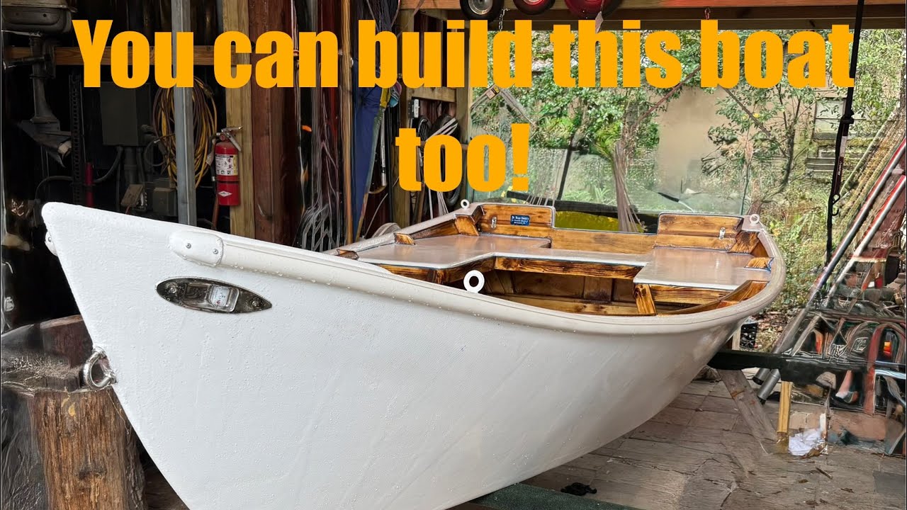 DIY Wood Skiff Build, 12 Ft long, 70 inch Beam - YouTube