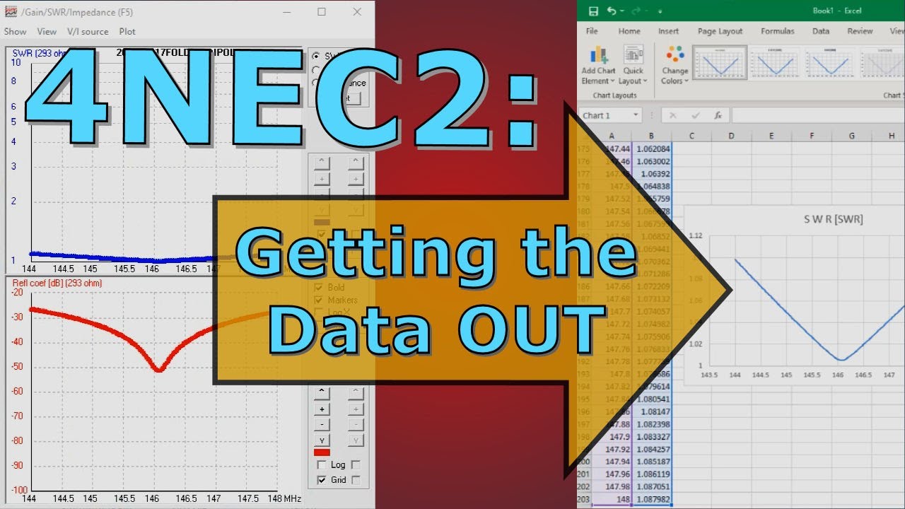 4NEC2: Exporting Data (008e ) - YouTube
