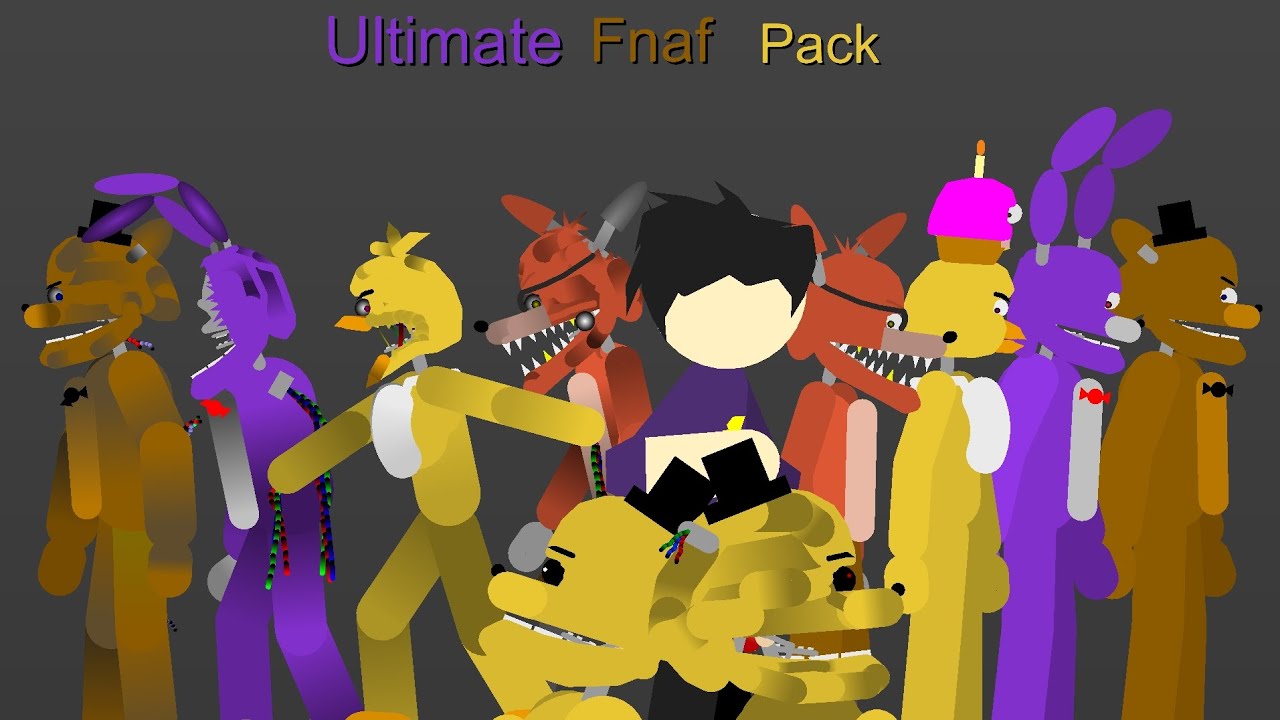 Ultimate FNAF Sticknodes Pack - YouTube