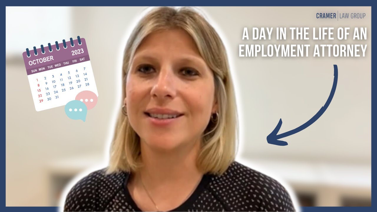 A Day in the Life of an Employment Attorney ⚖️ Amy Cramer - YouTube