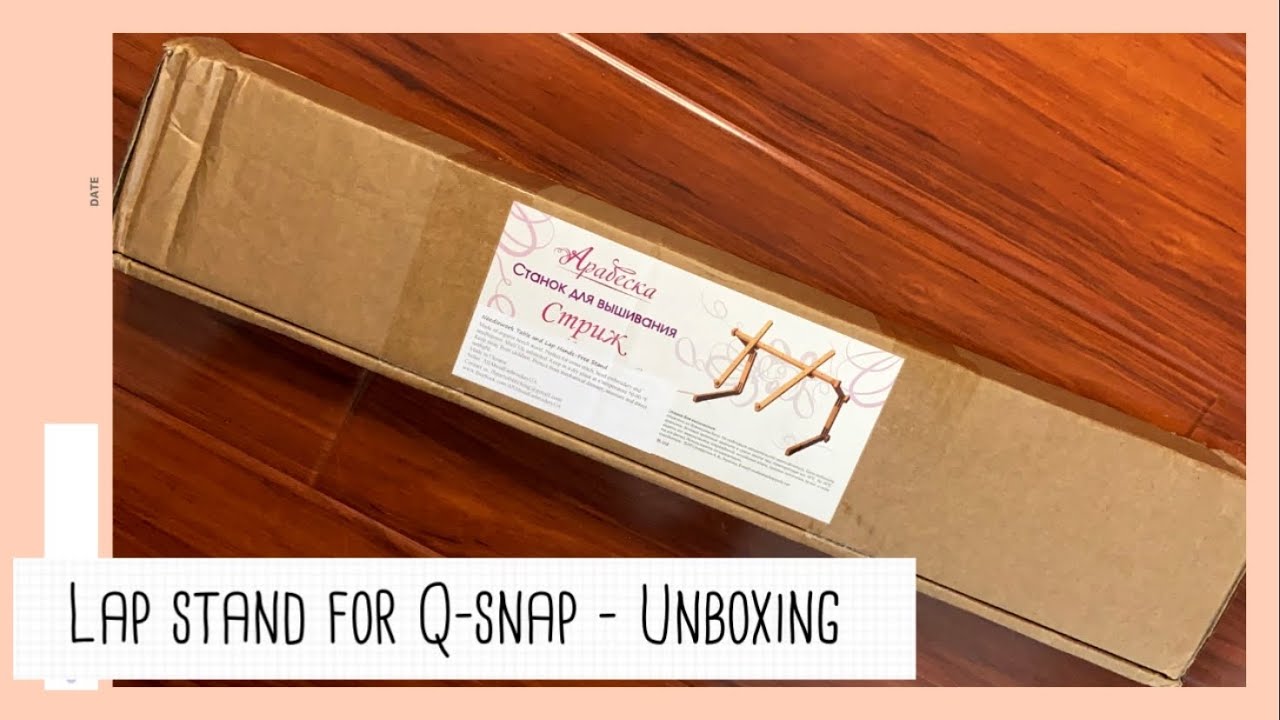 Flosstube 182 십자수 : New Cross stitch Stand Unboxing (for Q-snap ...