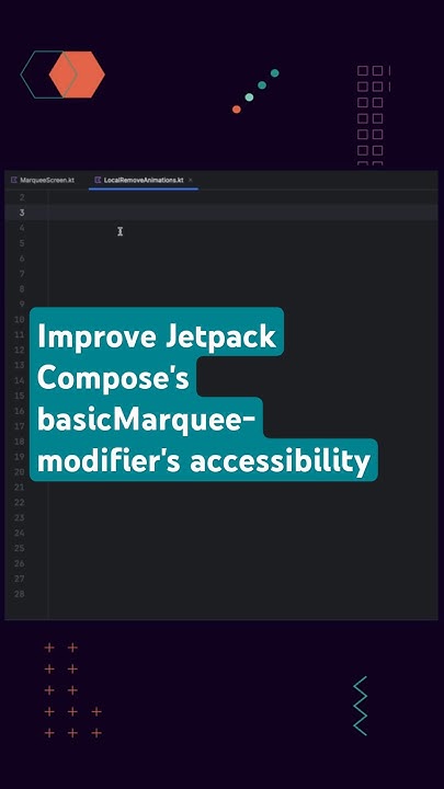 Improve Jetpack Compose's basicMarquee-modifier's accessibility - Silent Coding - YouTube