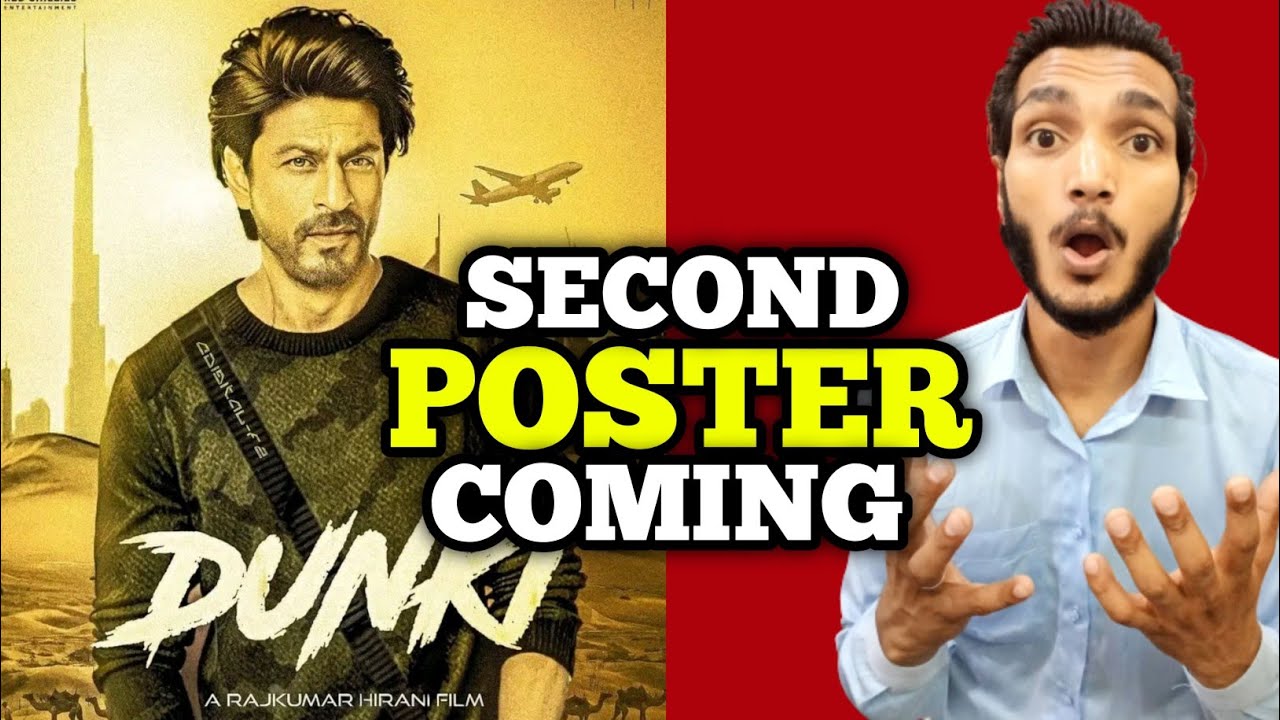 Dunki Second Poster Update | Dunki New Poster | Dunki Teaser #dunki ...