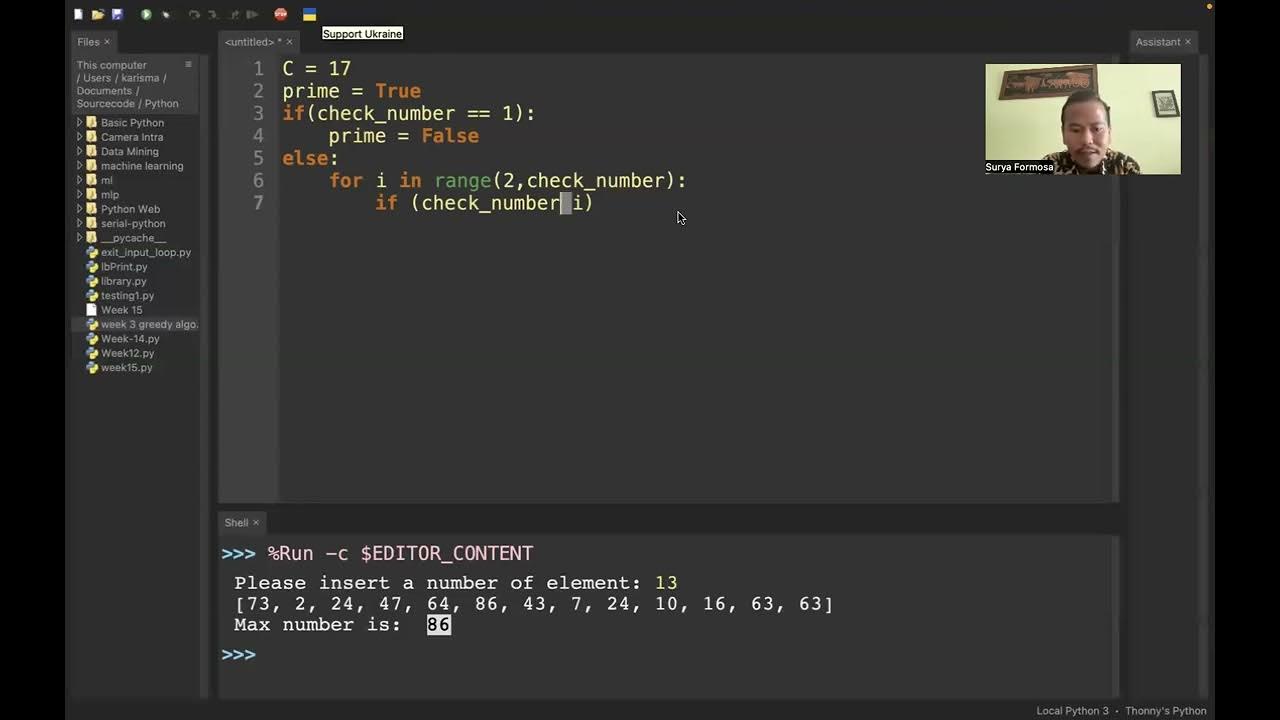 Searching Algorithm with Python Part 3 - YouTube