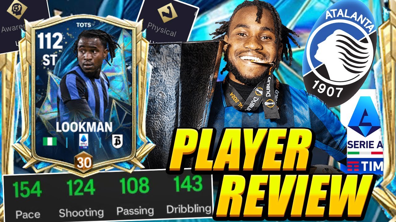 REVIEW TOTS LOOKMAN PLAYER REVIEW! FC MOBILE LOOKMAN REVIEW! TEAM OF ...