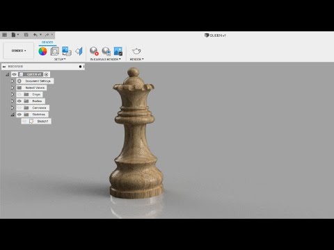 Queen - Fusion 360 - YouTube