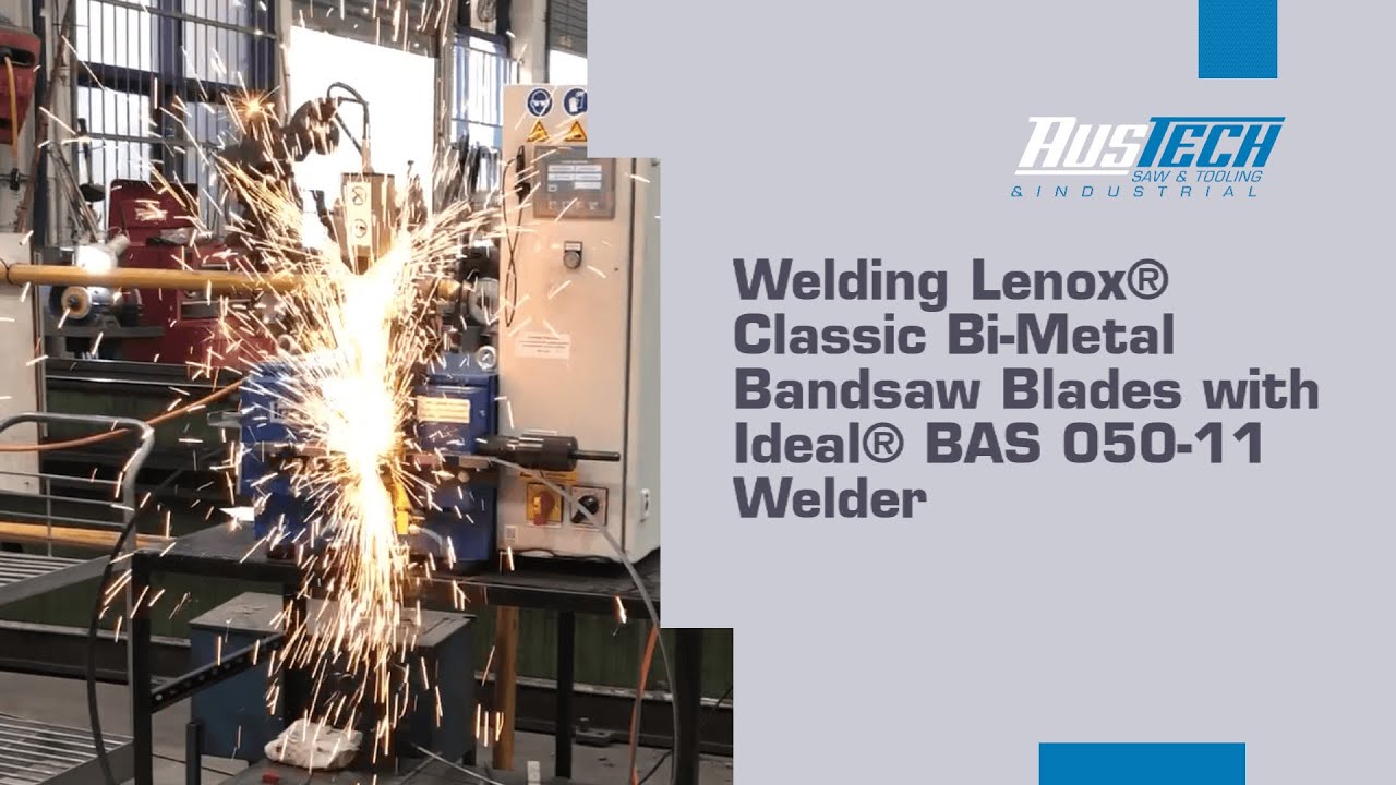 Welding Lenox Classic 27mm Bi metal bandsaw blades with Ideal BAS 050 ...