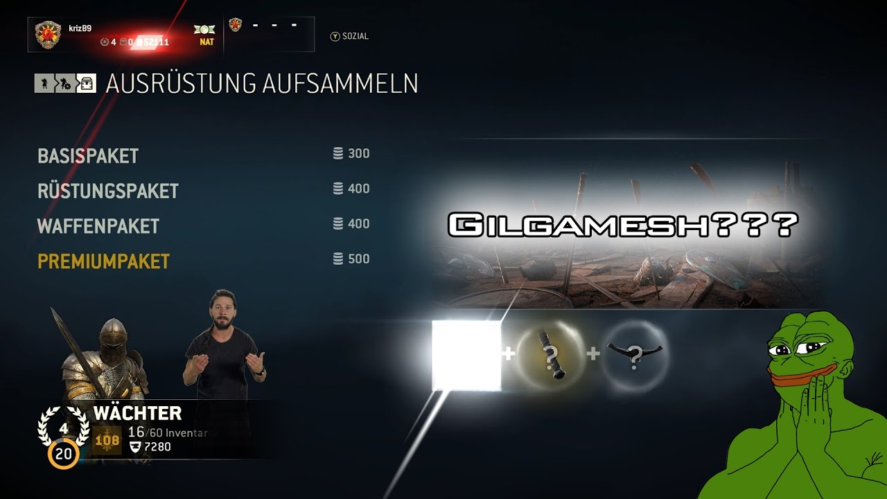 For Honor | Warden Box Opening | Gilgamesh ★ Legendary - YouTube