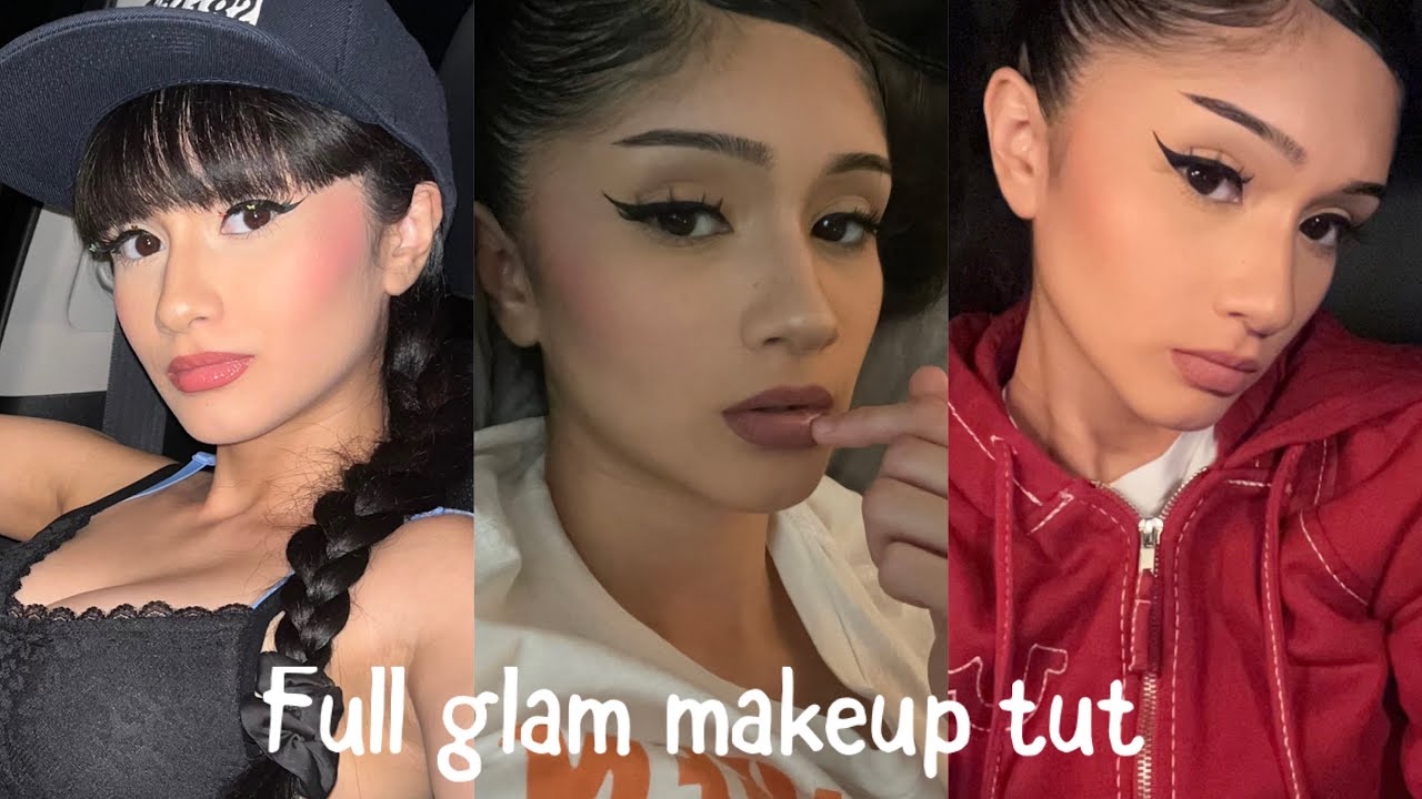 My full glam long lasting base makeup tutorial - YouTube