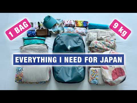 Japan Packing List: One Bag Travel Backpack Cotopaxi Allpa 28L Travel Pack