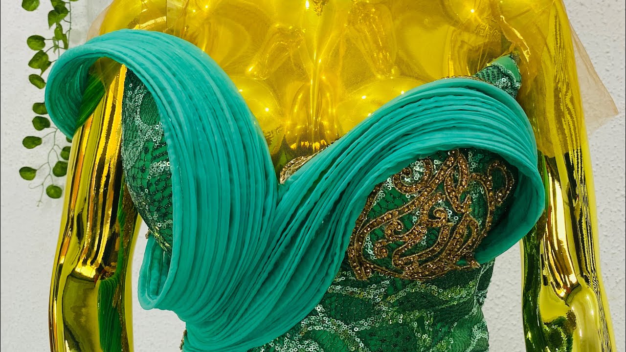 How to sew a structure sleeve or dress - YouTube