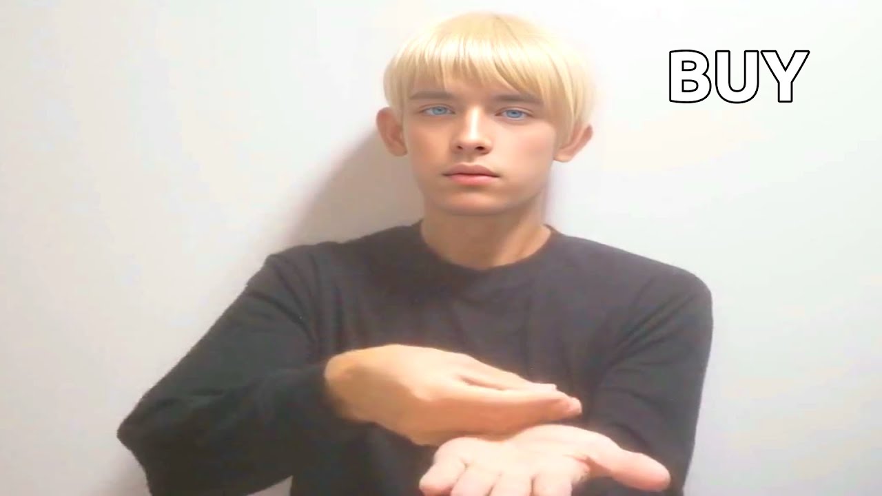How to Sign Buy in American Sign Language (ASL)? - YouTube
