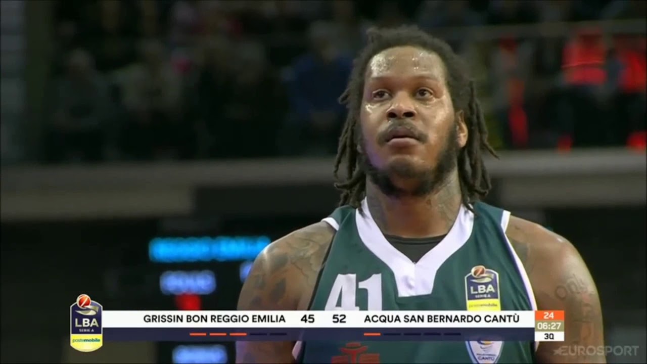 Davon Jefferson (32 PTS 9 REBS) vs Reggio Emilia - YouTube