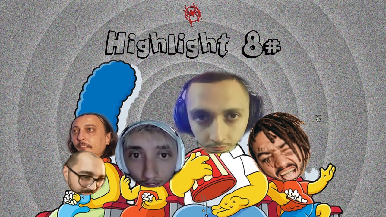 Tunisian Streamers Highlights #8 The Simpsons Edition (M3KKY・B10・Loujey ...
