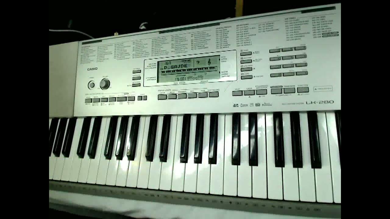CASIO LK-280 LK 280 - Midi fajlovi Srpske narodne muzike - YouTube