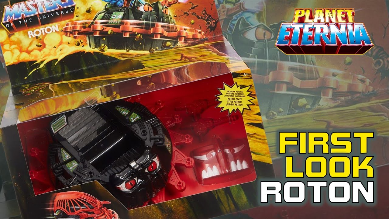 First Look MotU Origins Roton | PlanetEternia - YouTube