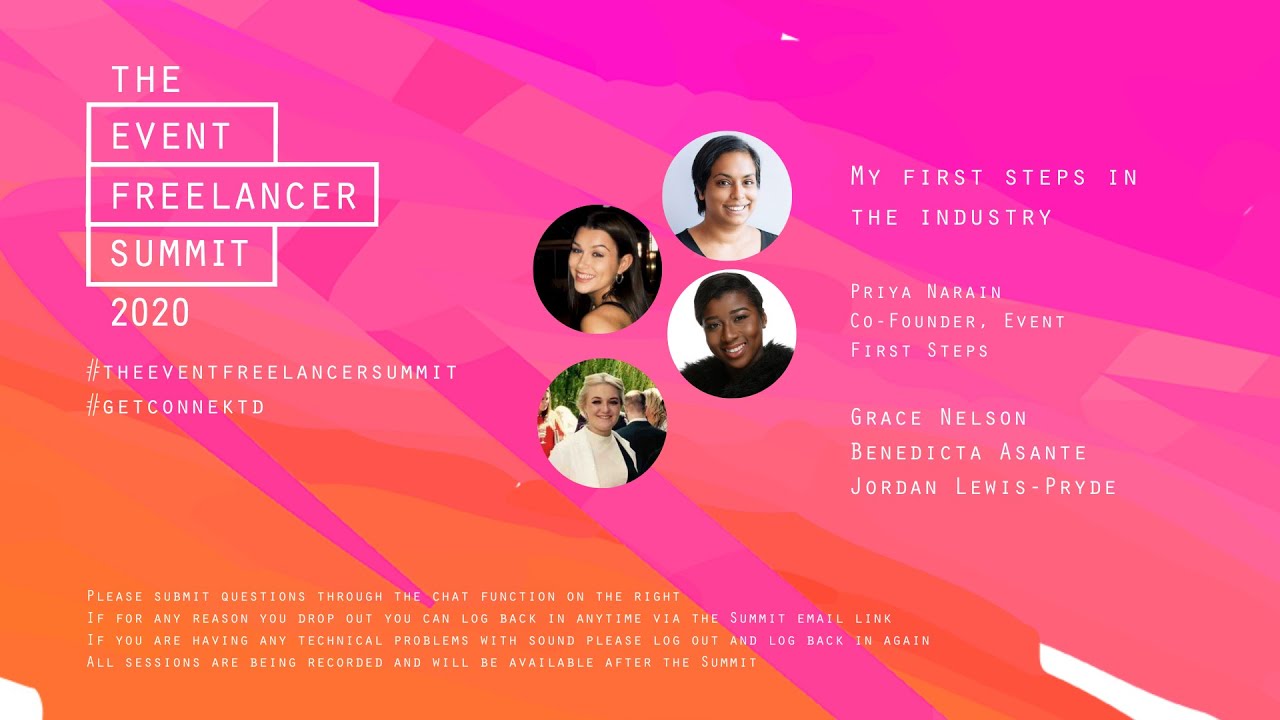 My First Steps in Events The Event Freelancer Summit 2020 - YouTube