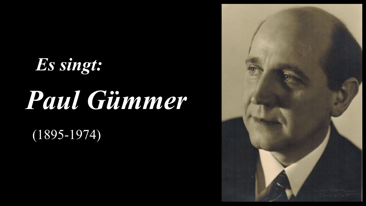 Paul Gümmer singt: 01 Dank sei Dir, Herr - YouTube