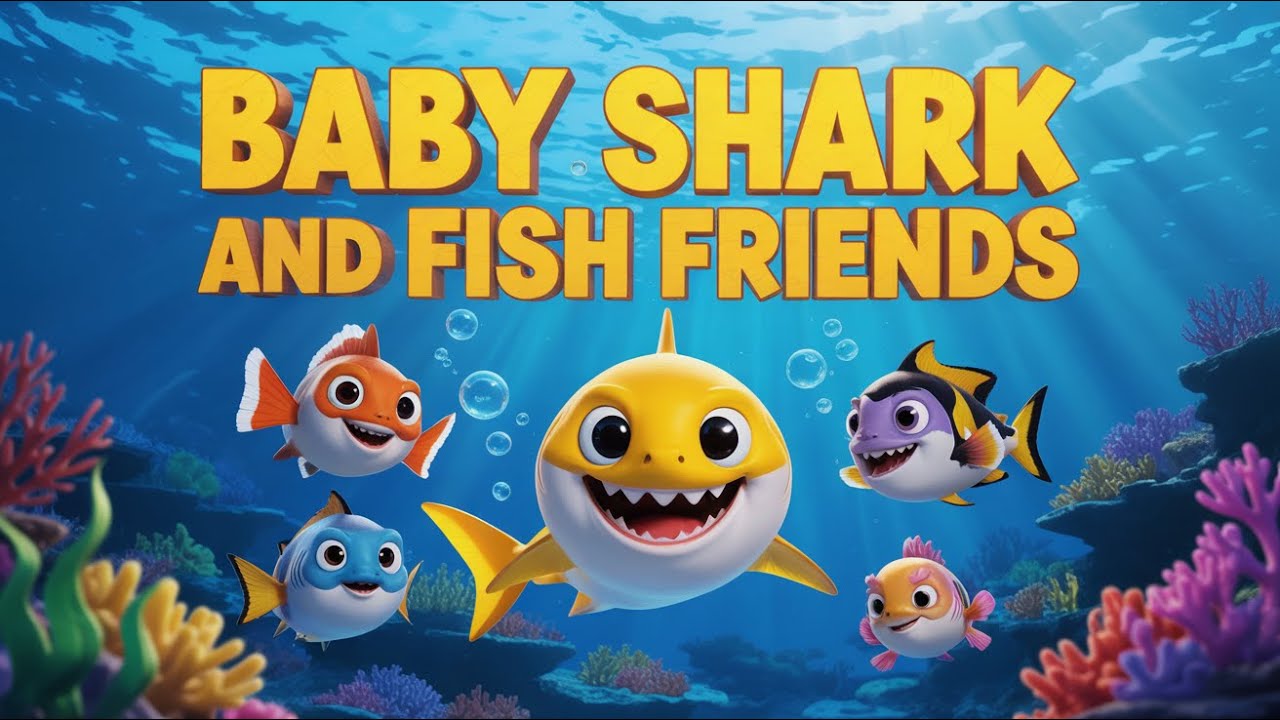 Little Fish Song for Toddlers | Fun Nursery Rhyme About Ocean Adventure ...