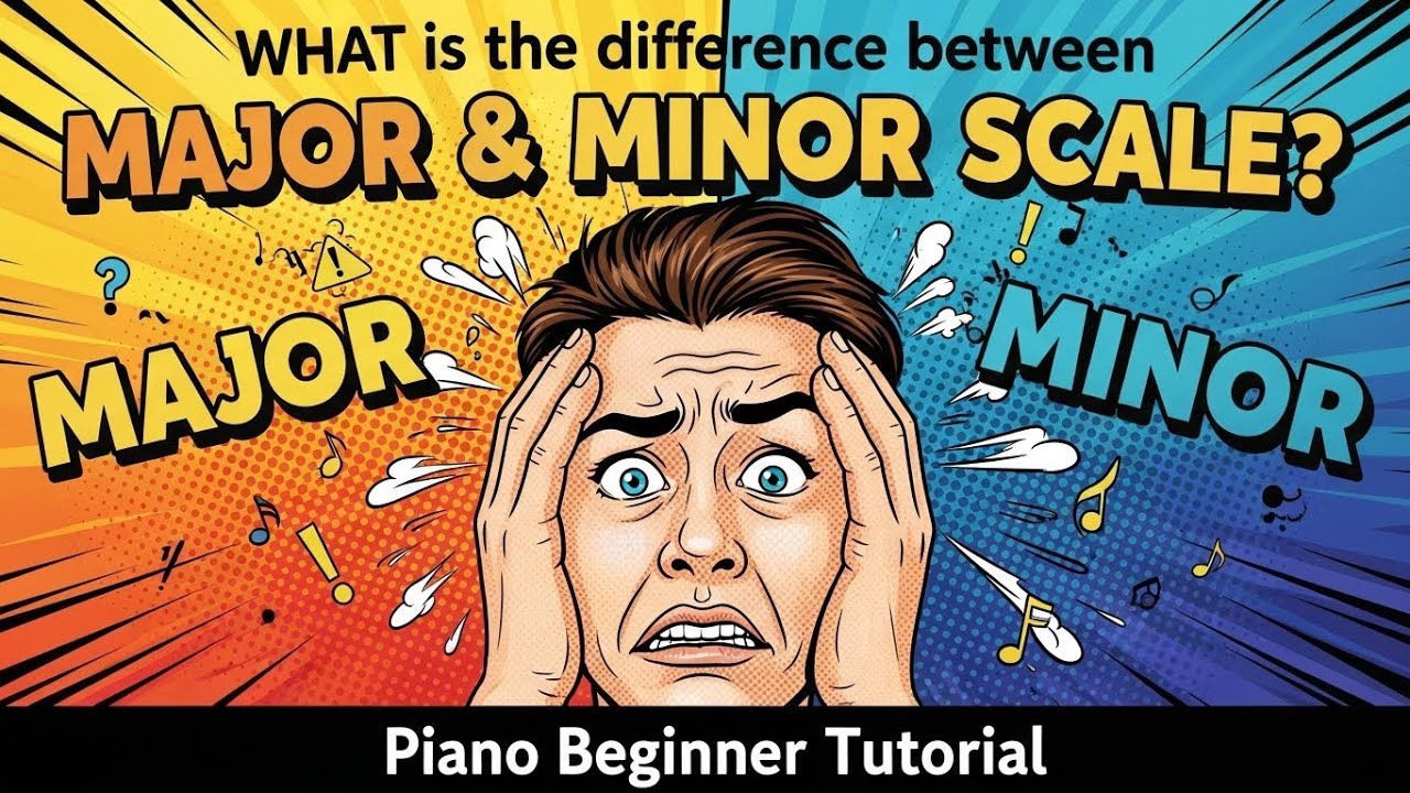 WHAT is the difference between Major and Minor Scale? BEST Piano ...