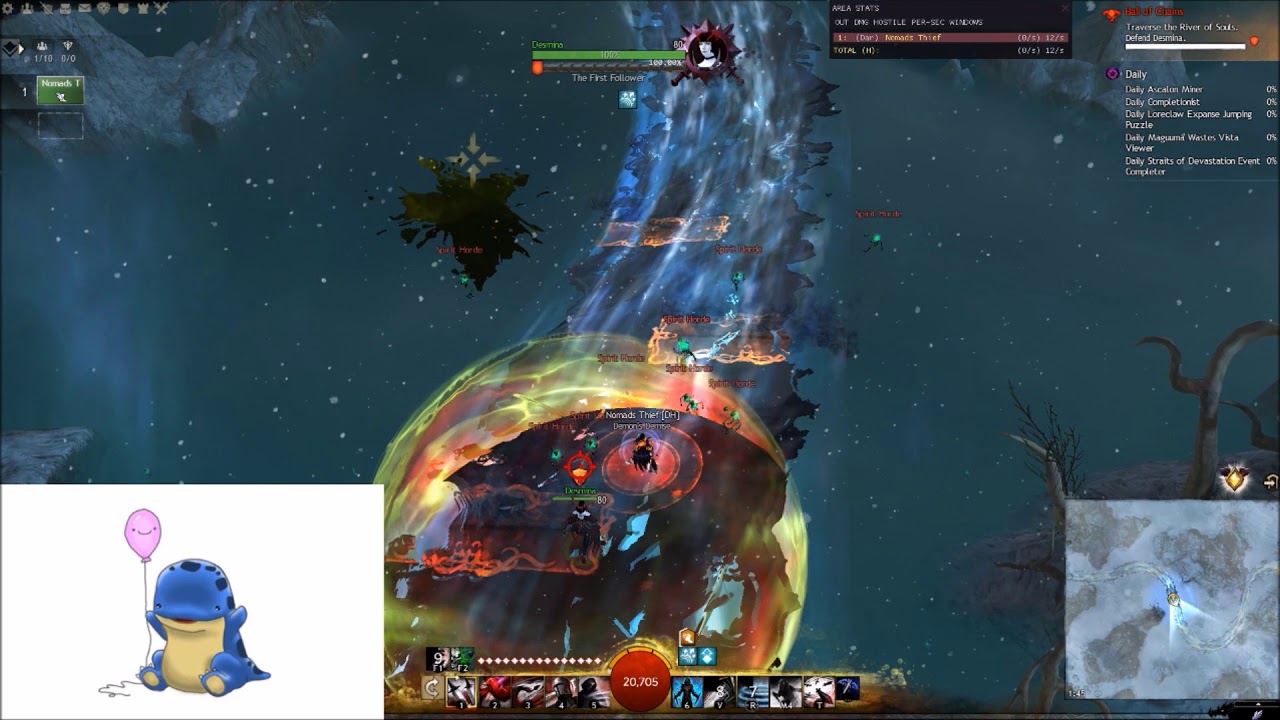 GW2 solo river of soul (Daredevil) - YouTube