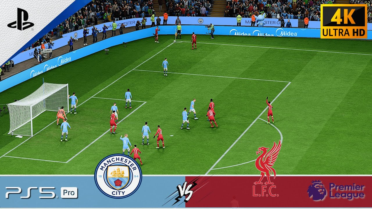(PS5 Pro) FC 25 - Manchester City vs. Liverpool (Premier League) - PS5 ...