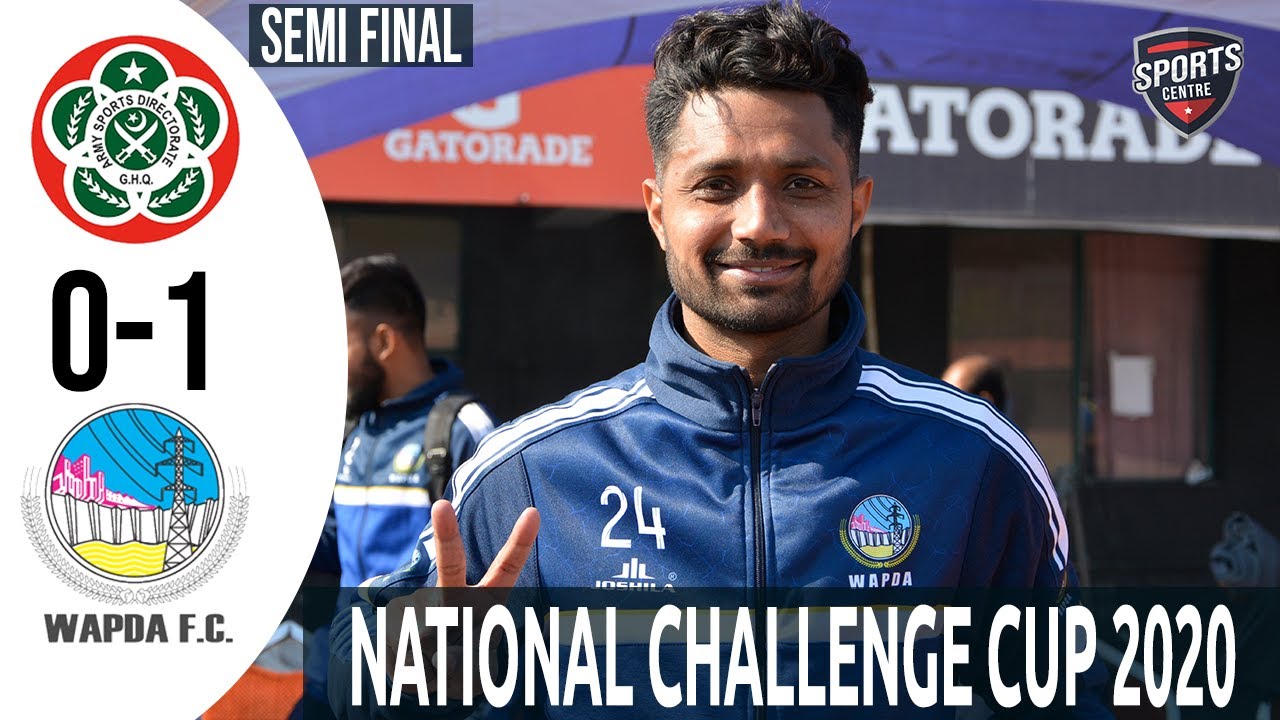 Pakistan Army vs Wapda FC | 0-1 | Semi Final | National Challenge Cup ...
